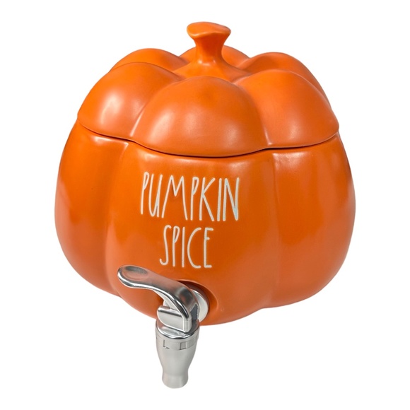Rae Dunn | Holiday | Rae Dunn Pumpkin Spice Pumpkin Drink Dispenser ...
